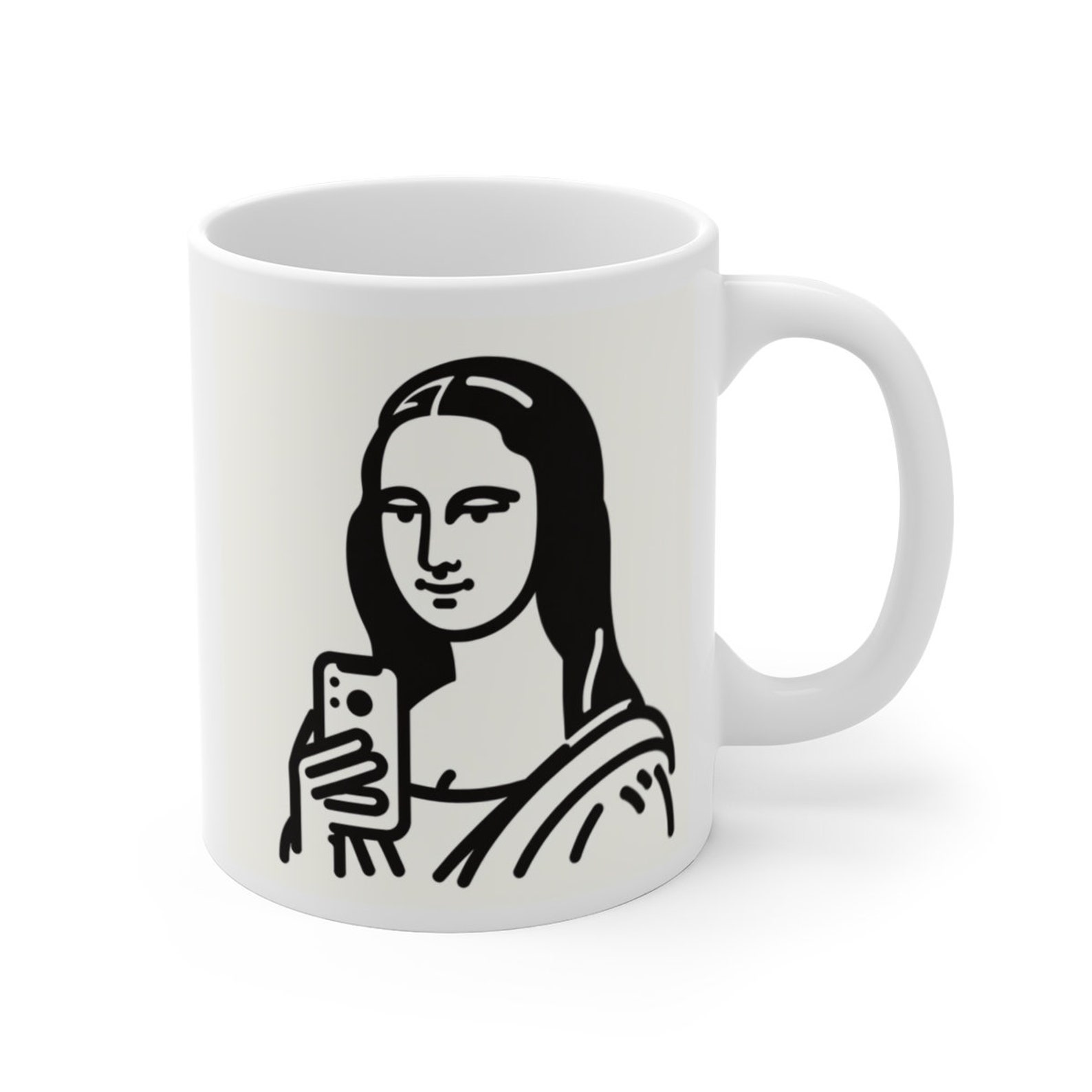 Mona Lisa Smirk - Etsy