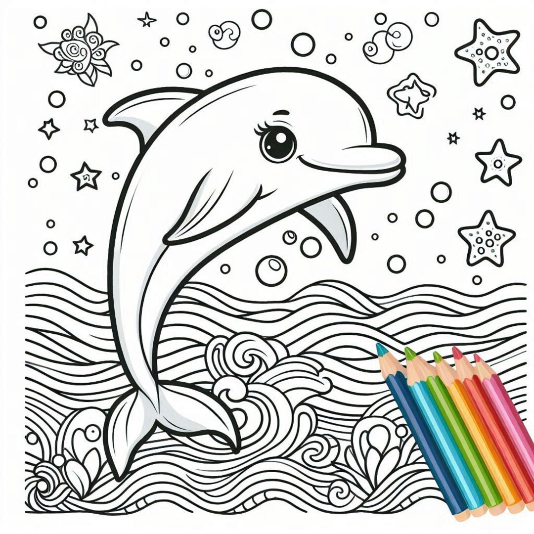 50 Under the Sea Coloring Pages Colorful Adventures on the Farm. Fun ...
