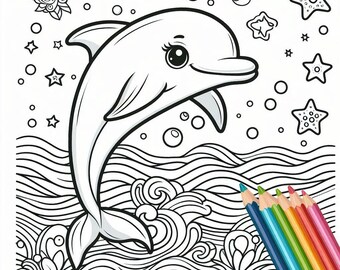 50 Farm Animal Coloring Pages Colorful Adventures on the Farm. Fun for ...