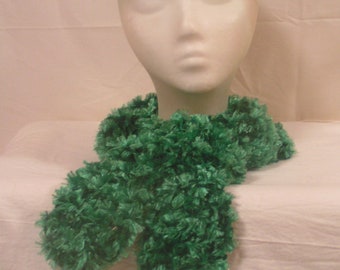 Green Fun Fur - Etsy