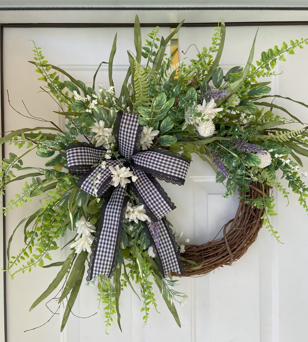 Rustic Farmhouse Wreath - Etsy