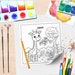 Jungle Adventure Coloring Book Kids - Toddlers | Fun Animal Designs ...