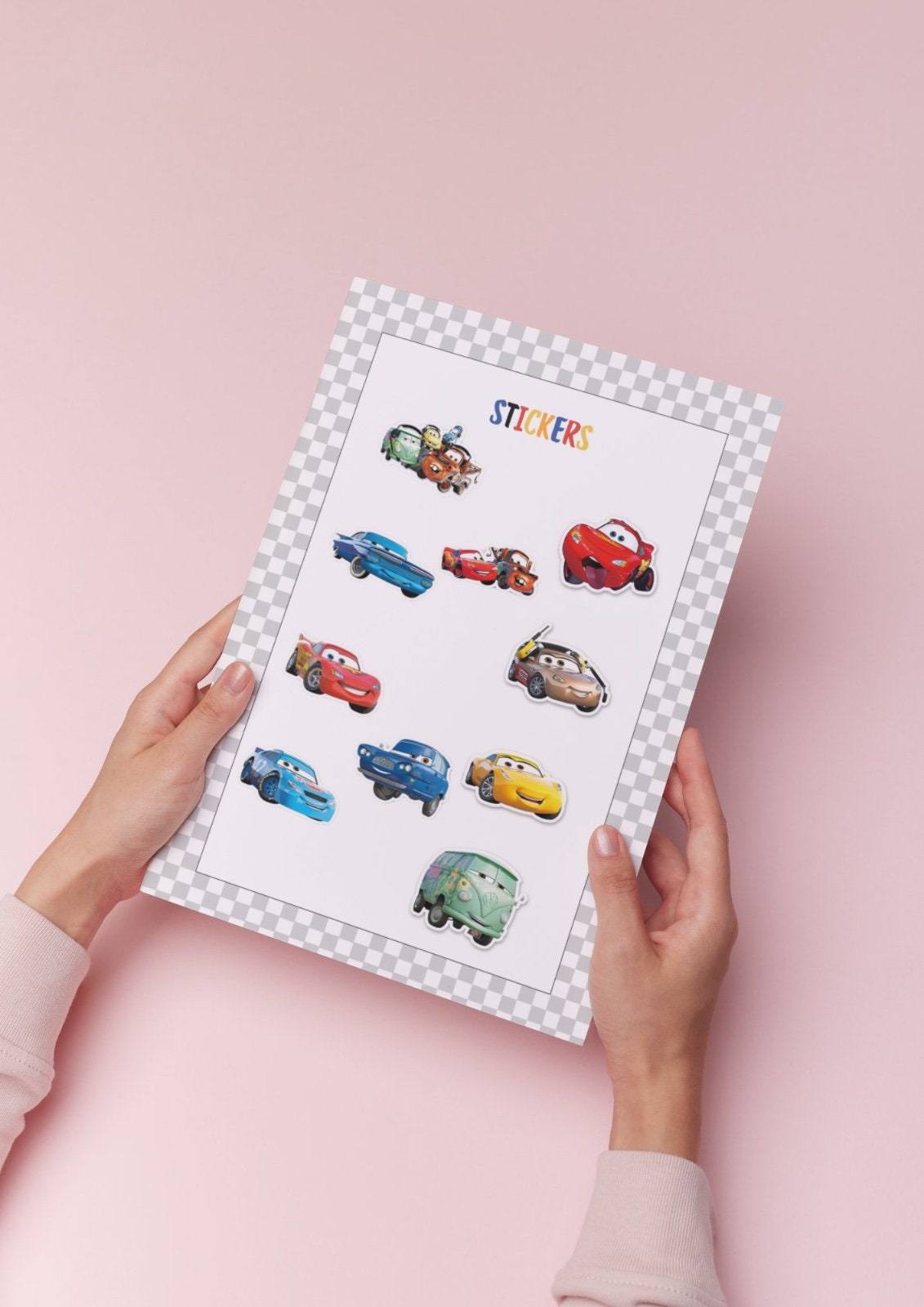 Cars Coloring Book: 30+ Pages of Fun With Characters as Lightning ...