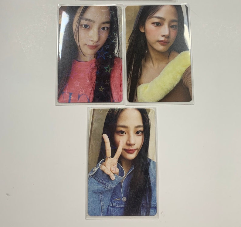Newjeans Minji Bluebook OFFICIAL Photocards Pc Toploader Kpop - Etsy