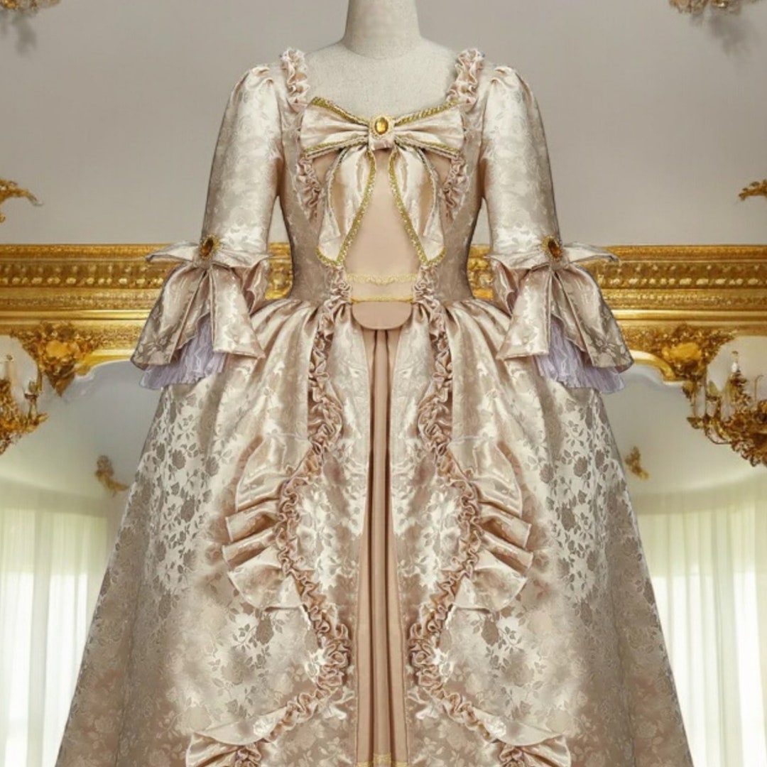 18th Century Rococo Dress, Rococo Ball Gown Costume, French Rococo ...