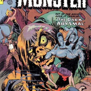 Classic Horror Comic Covers - Etsy