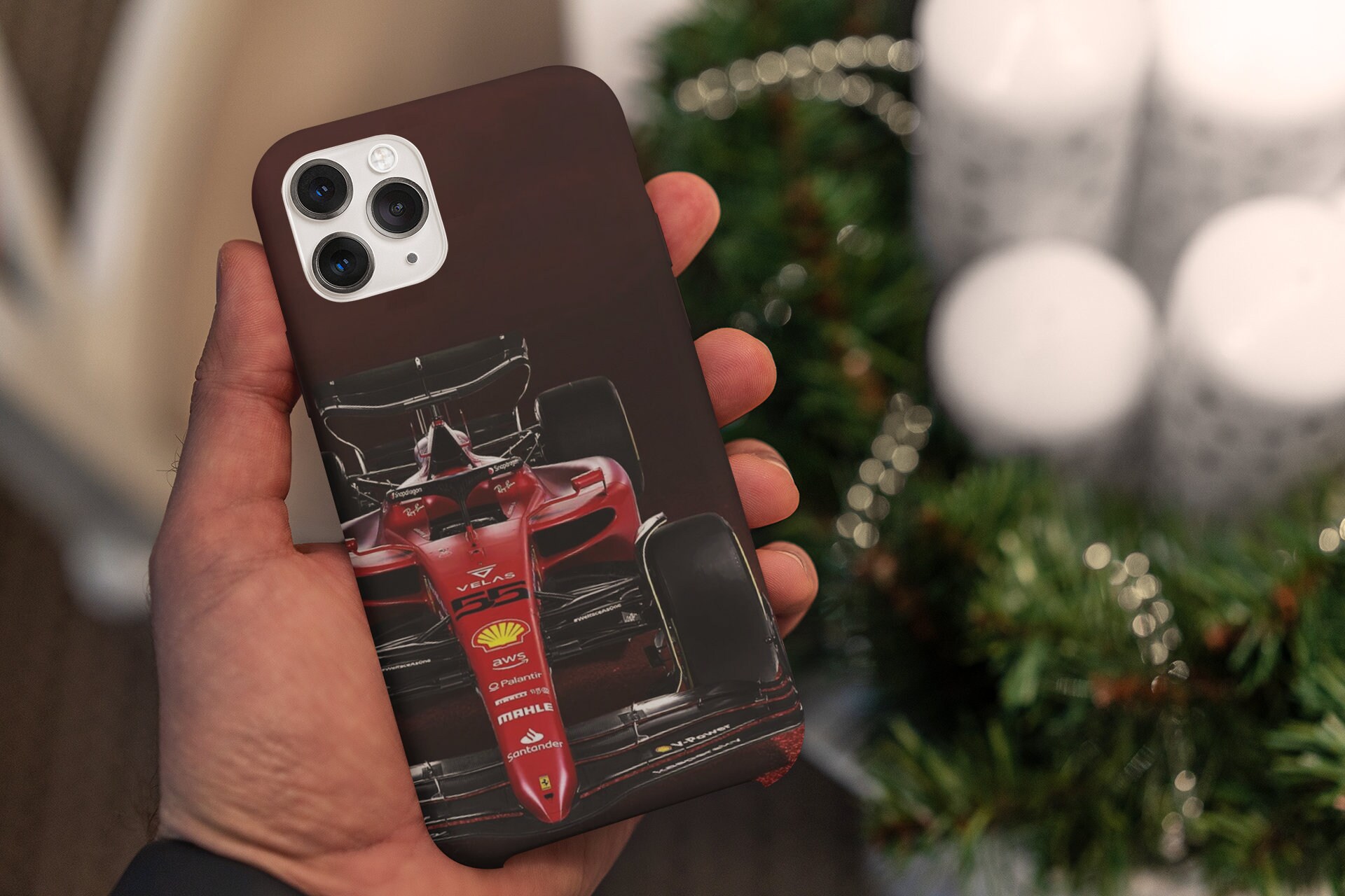 Custom Formula 1 Phone Case Ferrari F1 iPhone Case Racing Car Design ...
