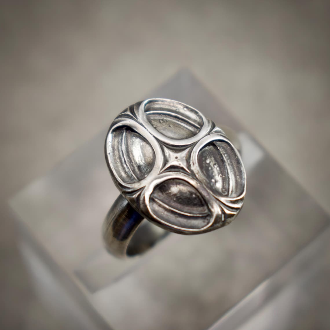 Gothic Window Sterling Silver Ring - Etsy