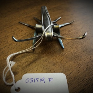 Welded Steel Fantasy Bug Insect Sculpture Made From Stainless Cutlery ...