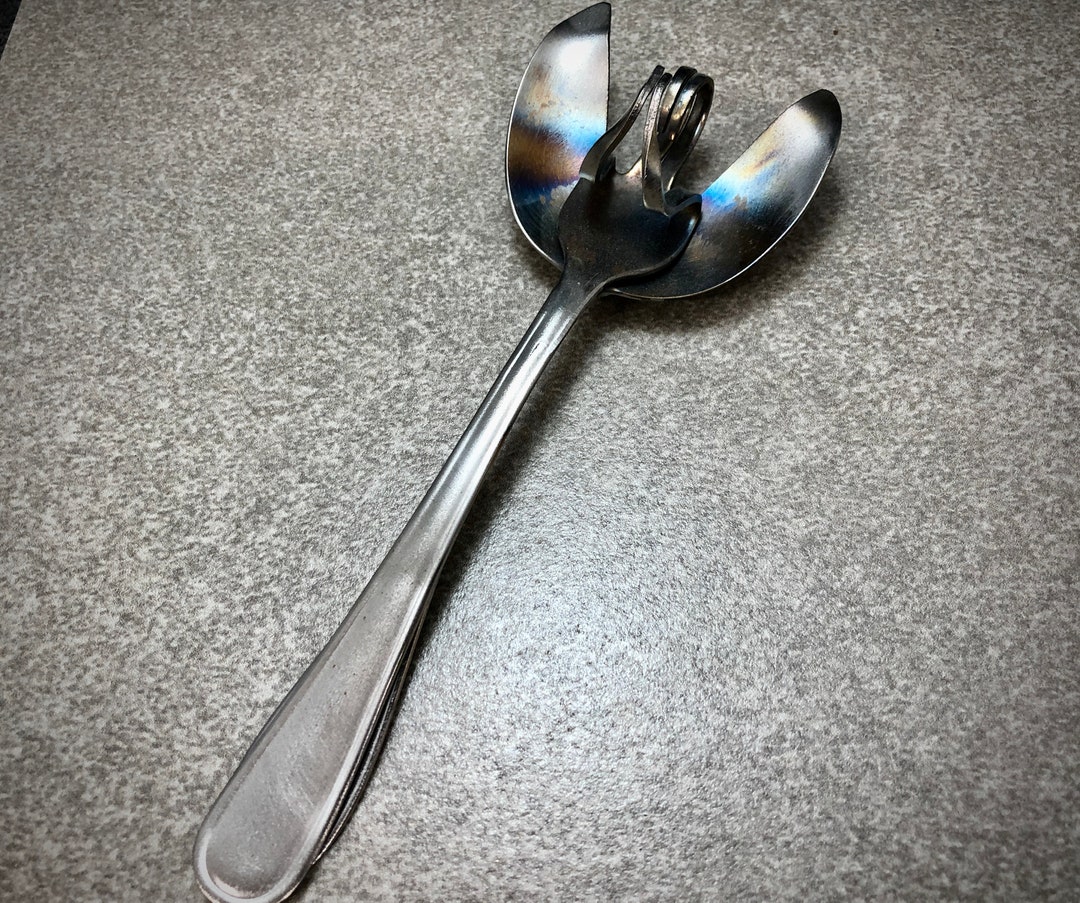 Welded Stainless Steel Cutlery Angel Wallhanging C - Etsy