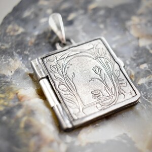 Art Nouveau Inspired Laser Engraved Art Jewelry Handmade Sterling ...
