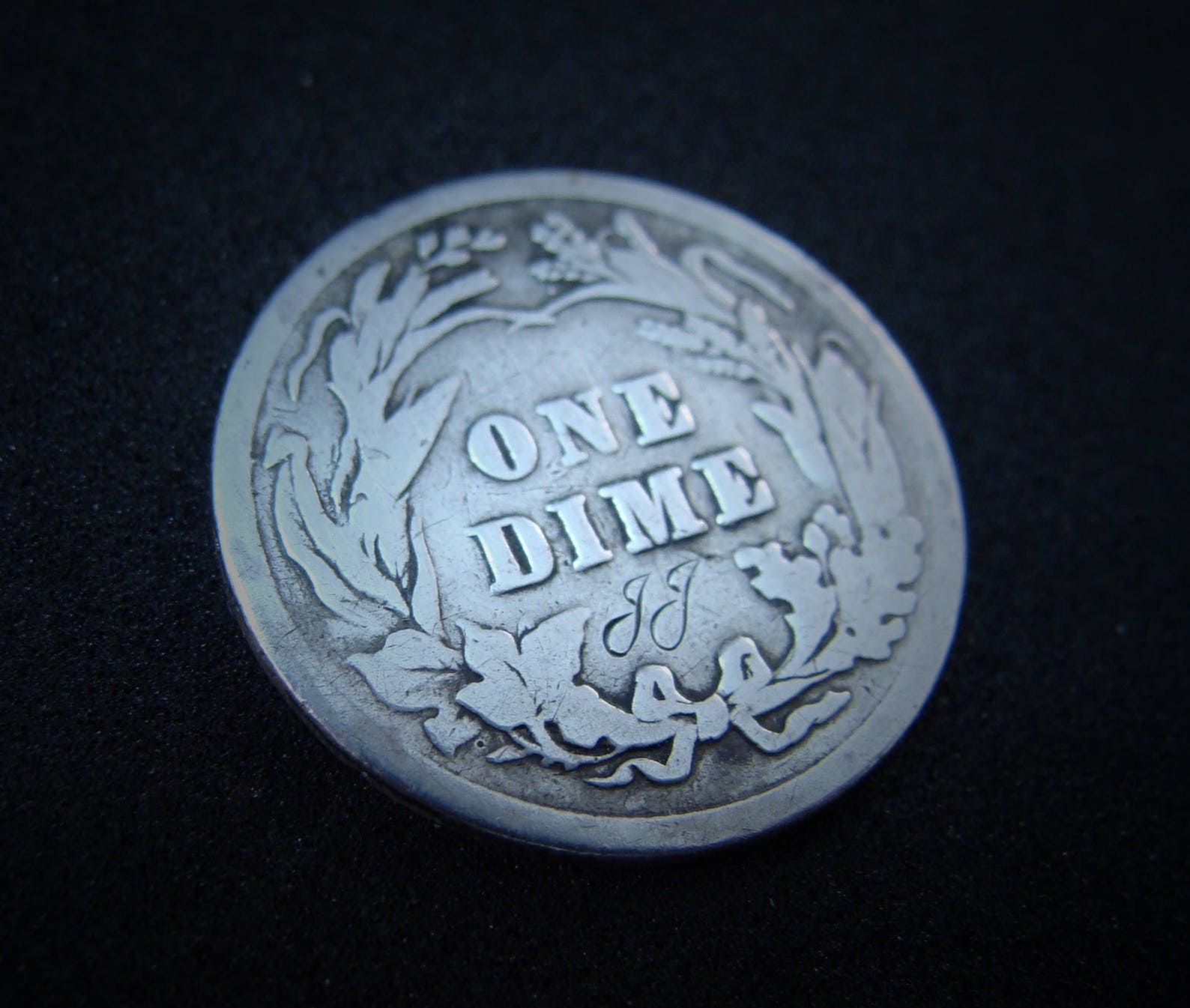 Hand Engraved Art Nouveau Inspired Silver Liberty Dime Love | Etsy