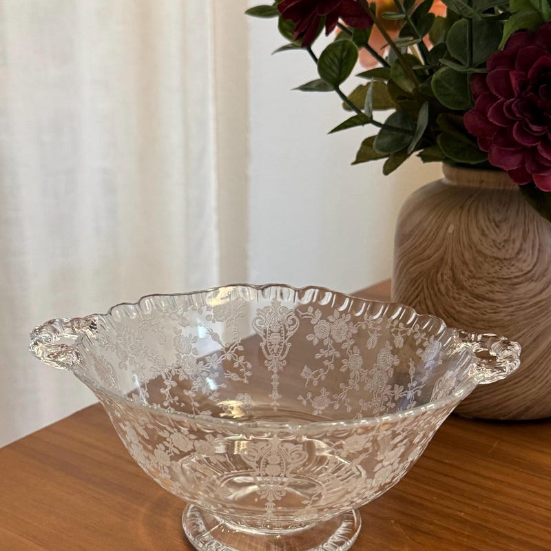 Cambridge Rose Point - Etsy