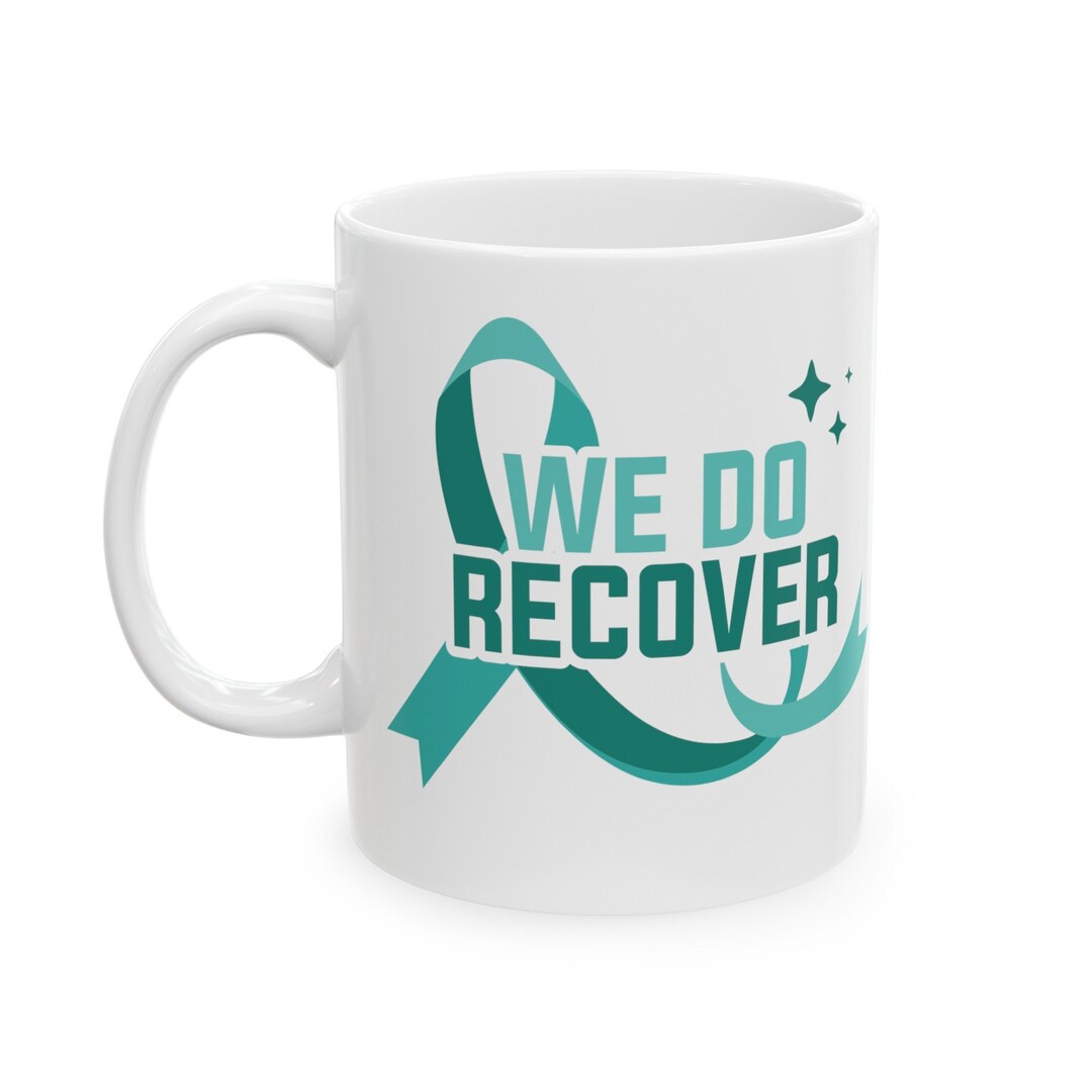 We Do Recover Ceramic Mug - Etsy
