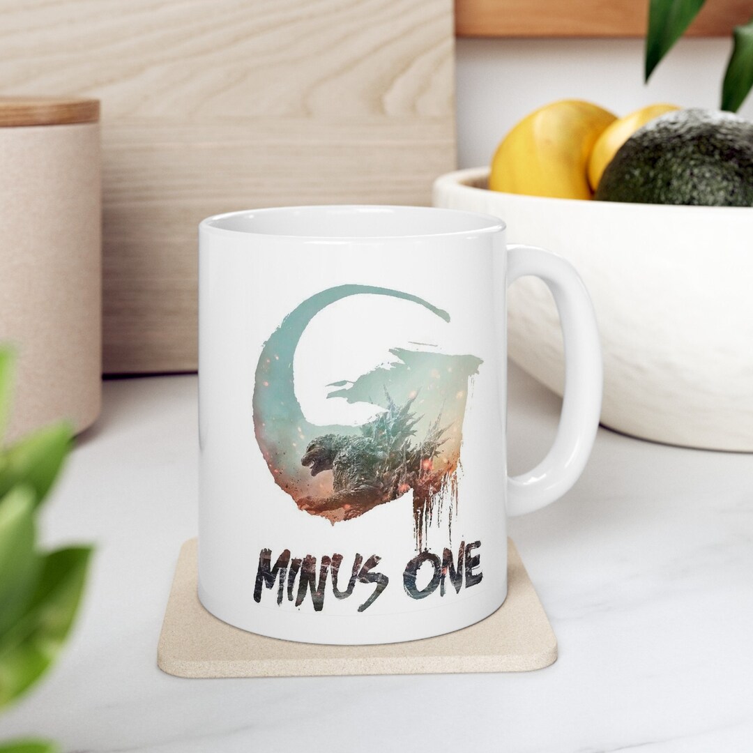 Unique Godzilla Minus One Ceramic Mug - Handmade Coffee Cup - Etsy