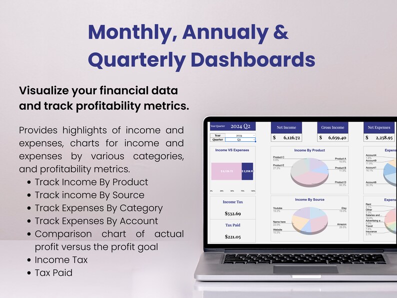Ultimate Bookkeeping Template for Small Businesses Google Sheets ...