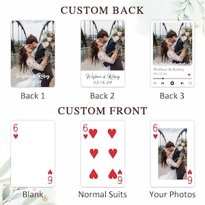 Custom Playing Cards, Personalized Photo Album Alternative, Family ...