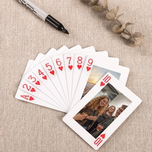 Custom Playing Cards, Personalized Photo Album Alternative, Family ...