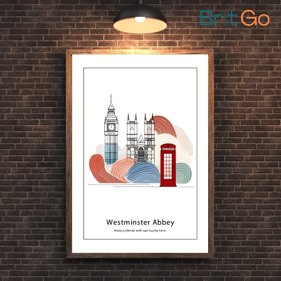 Westminster Abbey Poster Inspirational City Wall Art London Big Ben ...