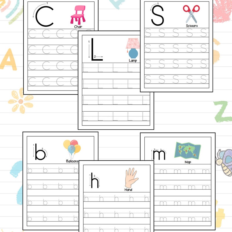 8 Wall Letters Lower Case - Etsy