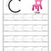 26 Printable Alphabet Tracing Worksheet for Preschool Upper Case and ...