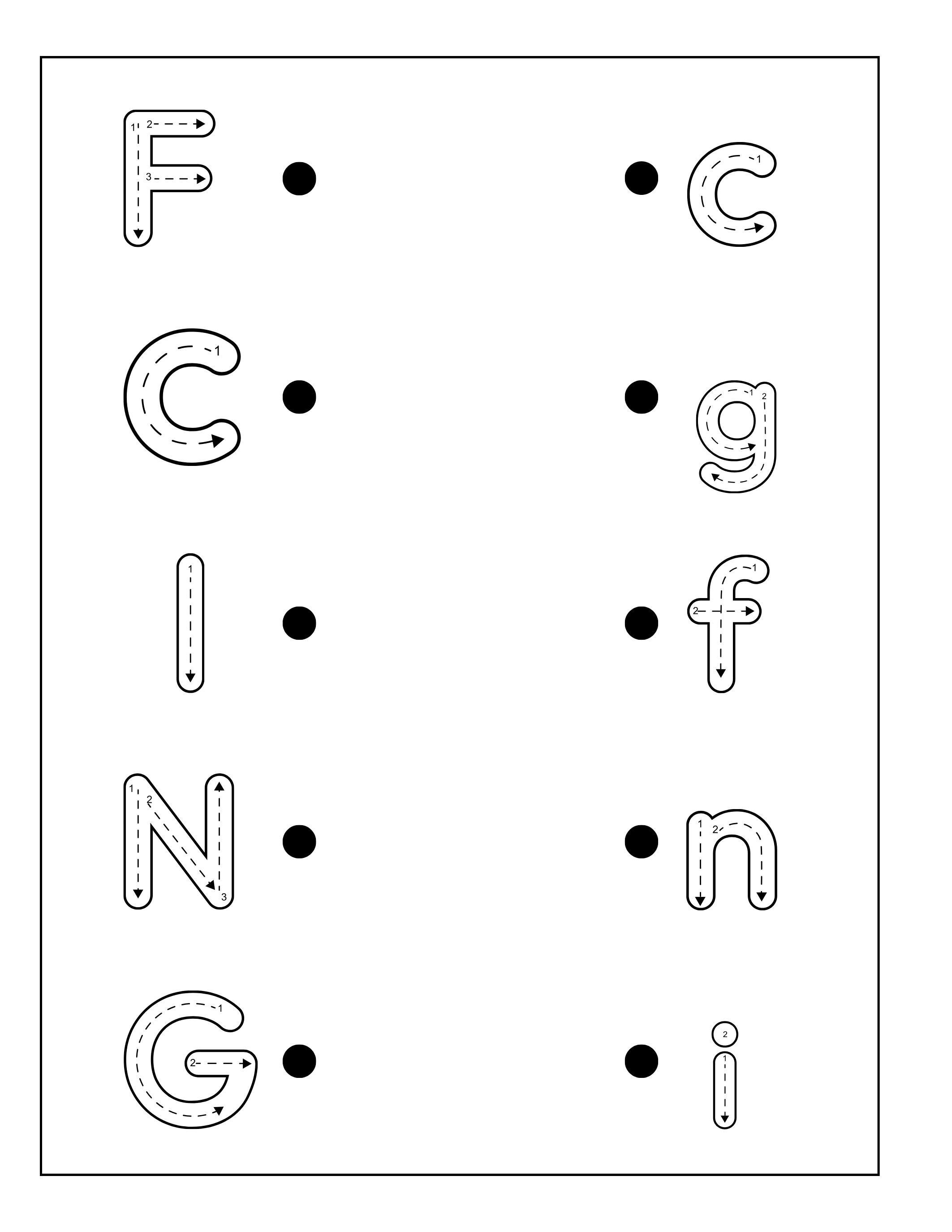 Alphabet Tracing Worksheets A-Z for Preschool, Upper & Lowercase ...