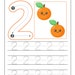 0-9 Preschool Printable Number Tracing Worksheet | Handwriting Activity ...