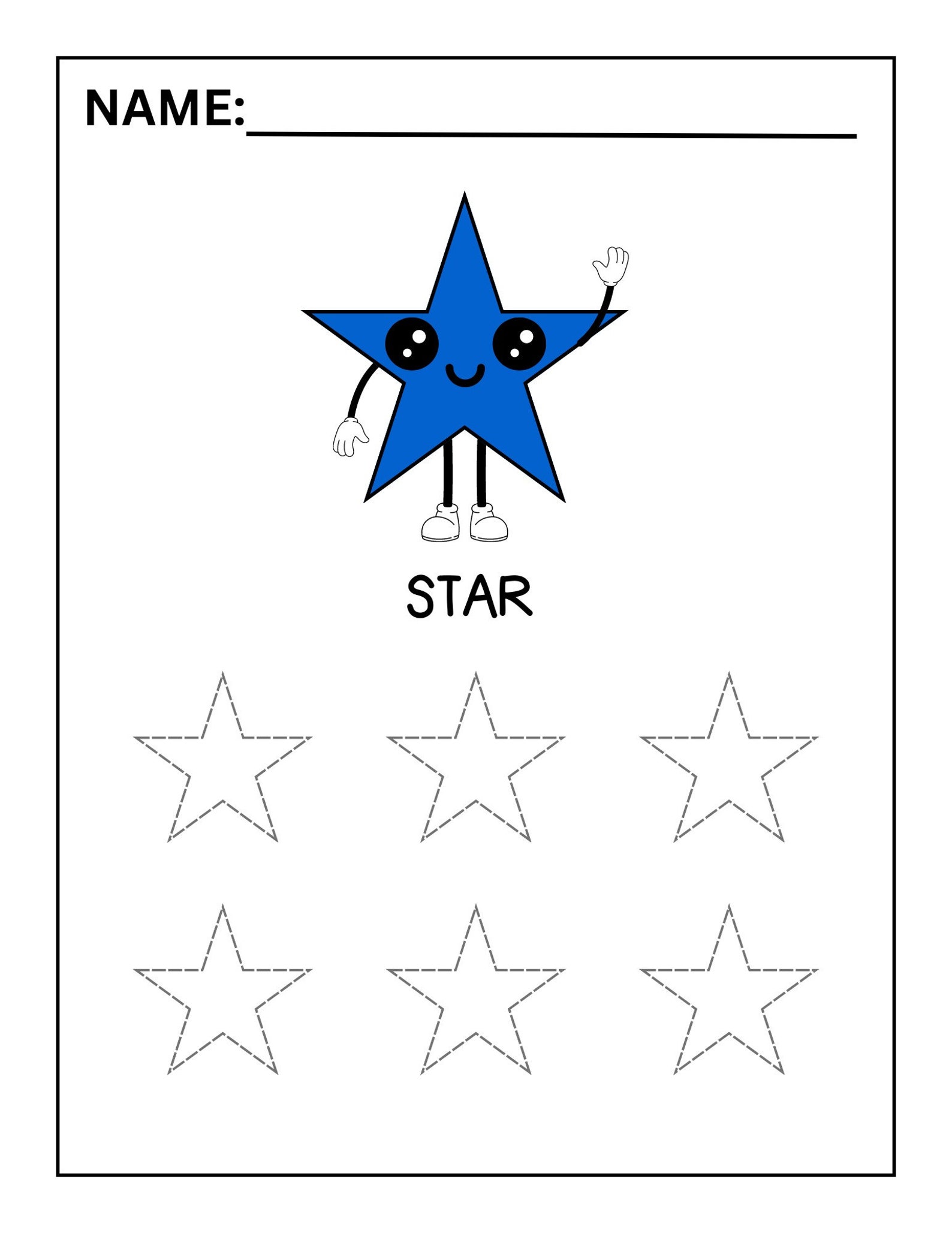 Printable Basic Shapes Tracing for Preschool Activity Worksheet Shapes ...