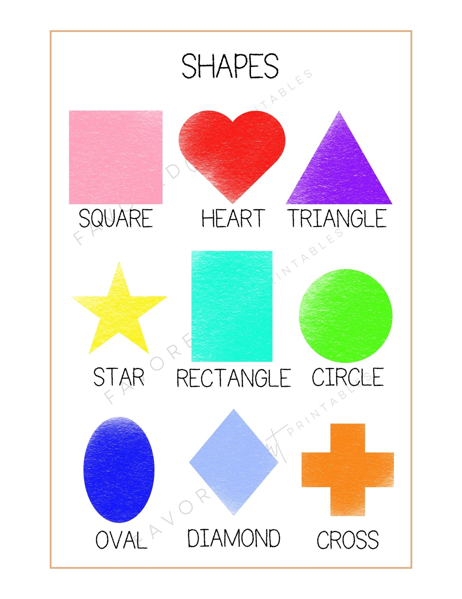 Educational Poster for Preschool Learning | Classroom Poster Alphabet ...