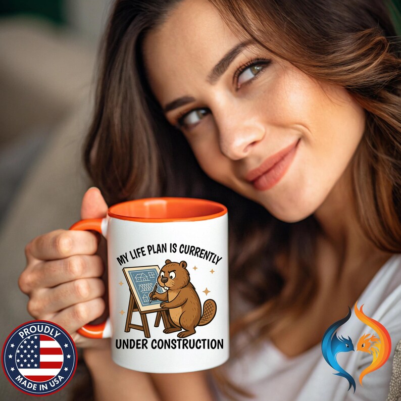 Funny 'life Plan Under Construction' Coffee Mug: Sarcastic Tea Cup - Etsy