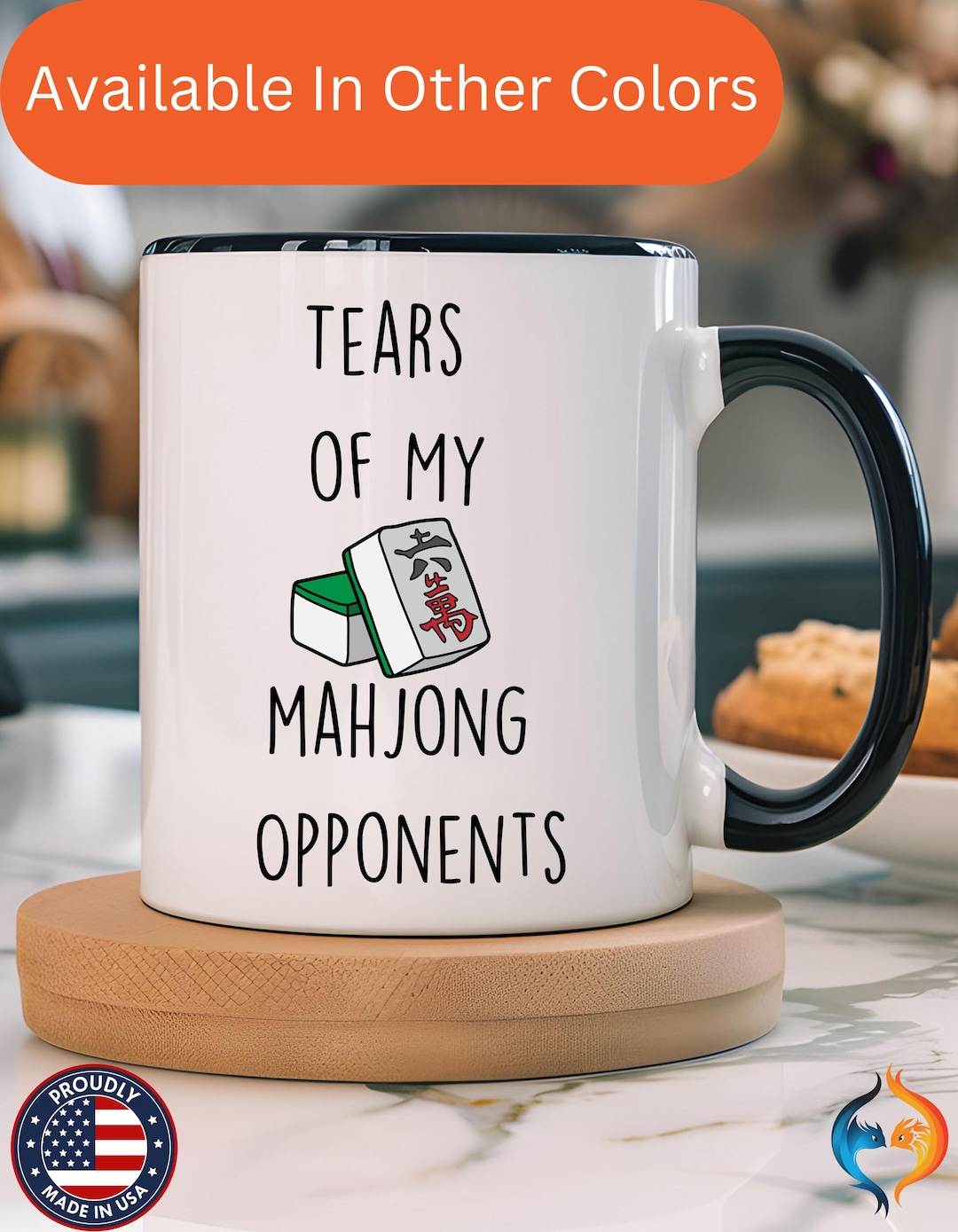 Funny Sarcastic Tears of My Mahjong Opponents Coffee Mug - Etsy