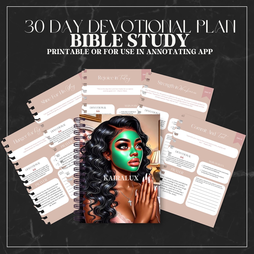 Christian Bible Study Plan | Beginner Bible Study Devotionals | Women's Faith-based Bible Study ...
