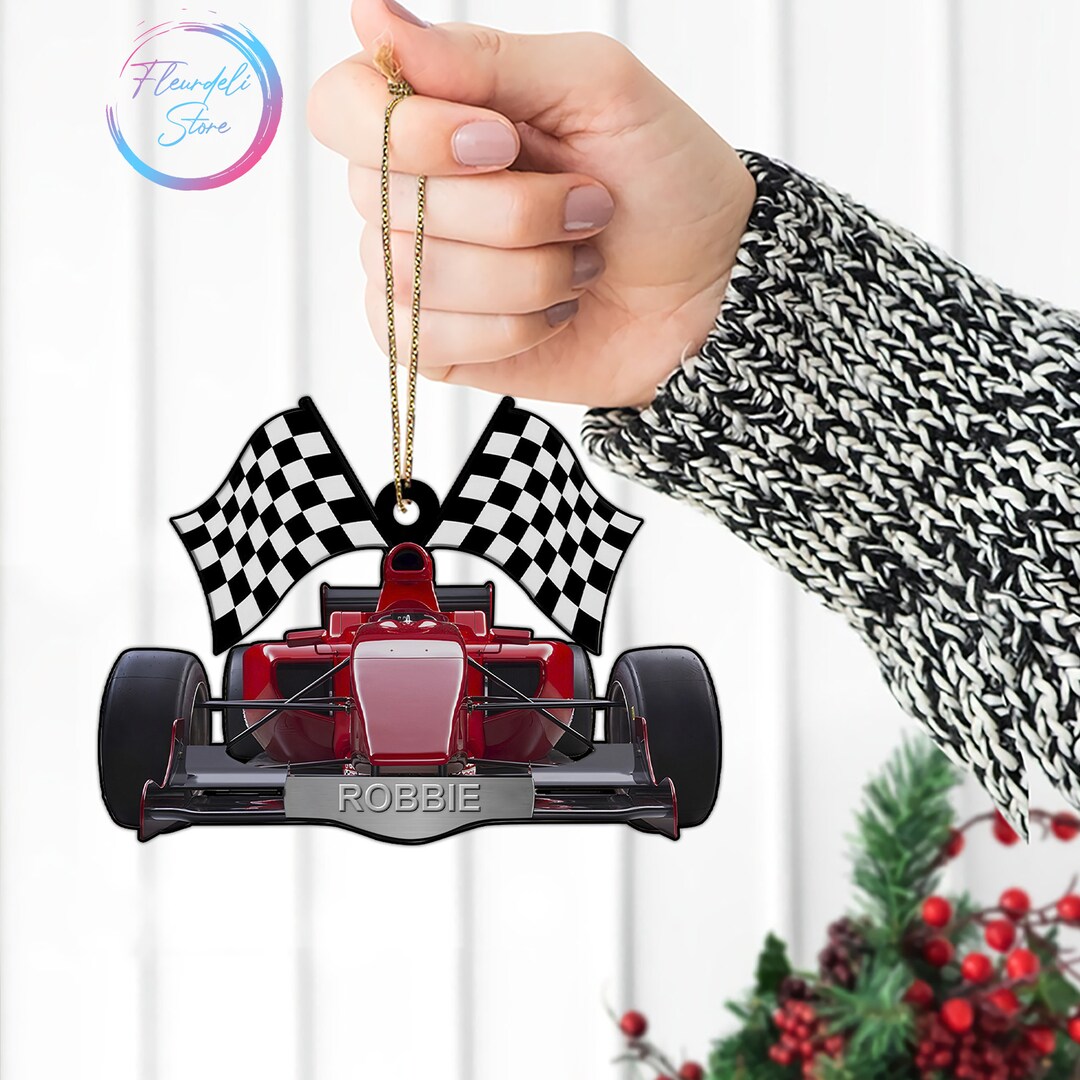 Personalized Formula 1 Racing F1 Racer Gifts Ornament, Gifts for F1 ...