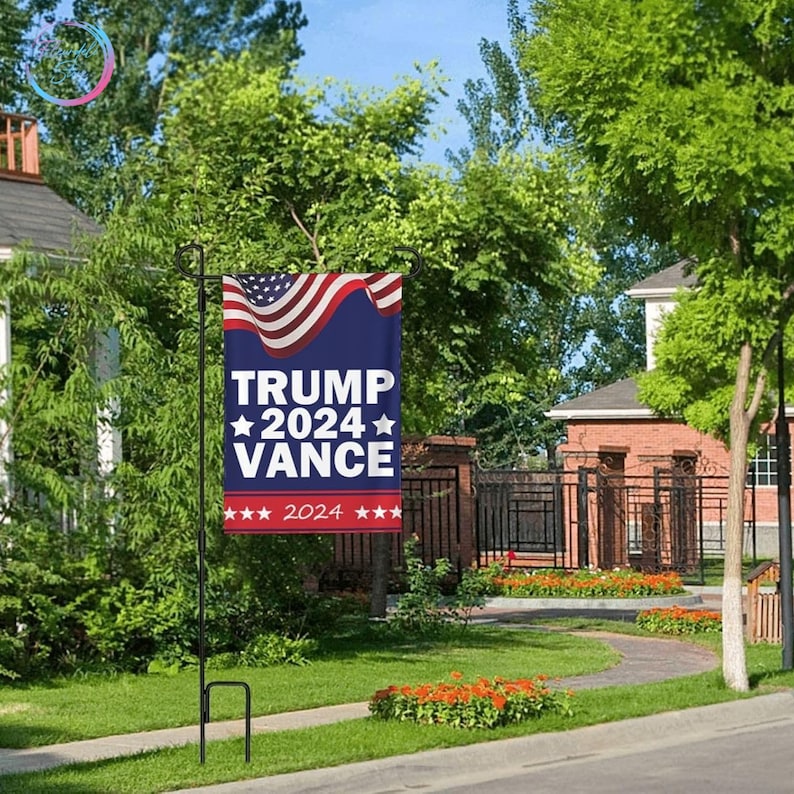 Trump Vance 2024 Flags, Flag, Trump Garden Flag, Trump 2024 House Flag ...