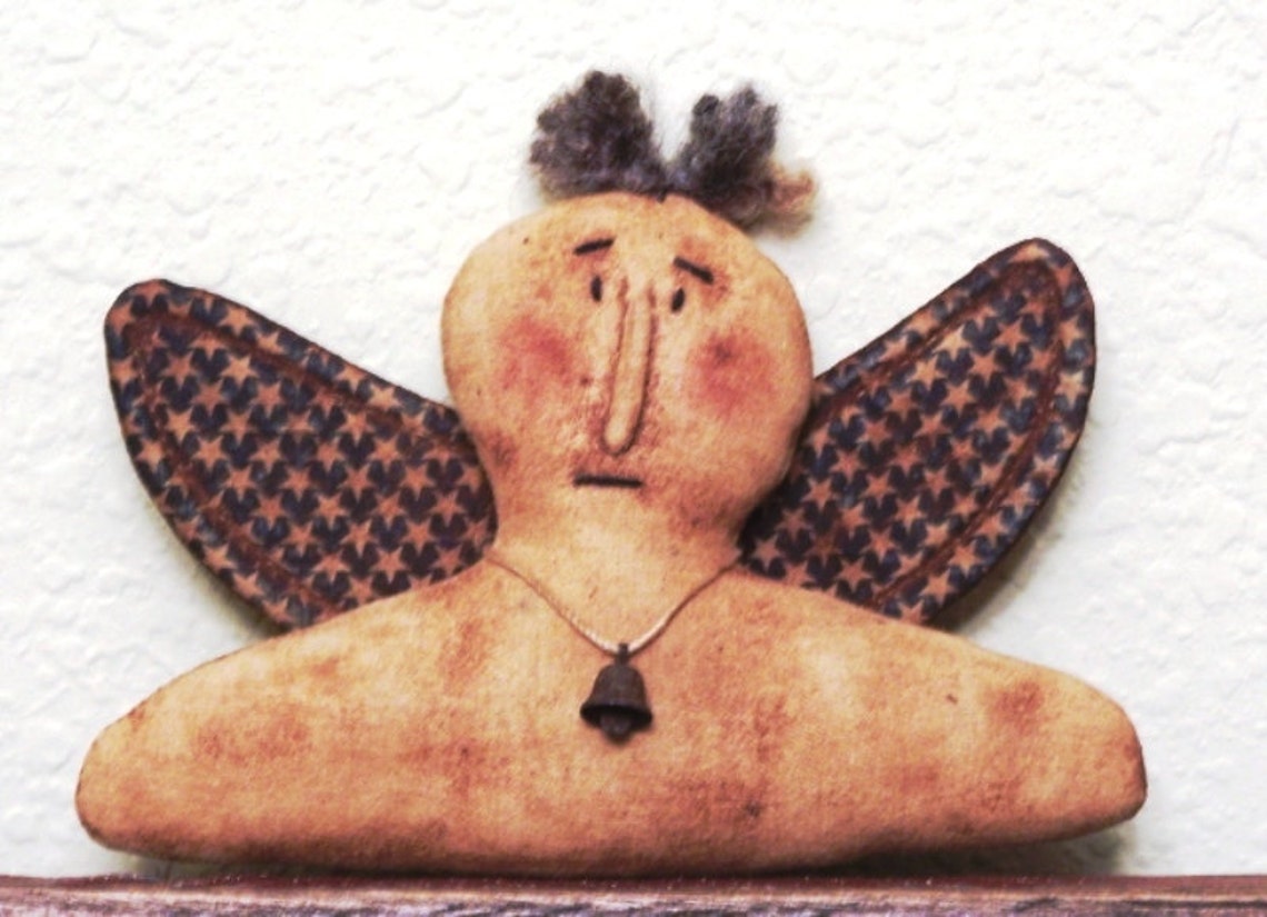 Instant Download PRIMITIVE ANGEL PATTERN Freedom Angel Everyday Angel ...