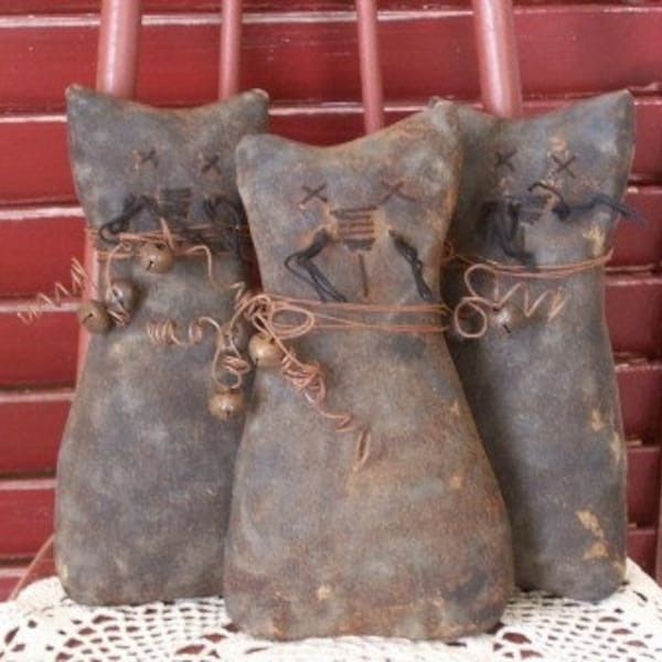 Primitive Cat - Etsy