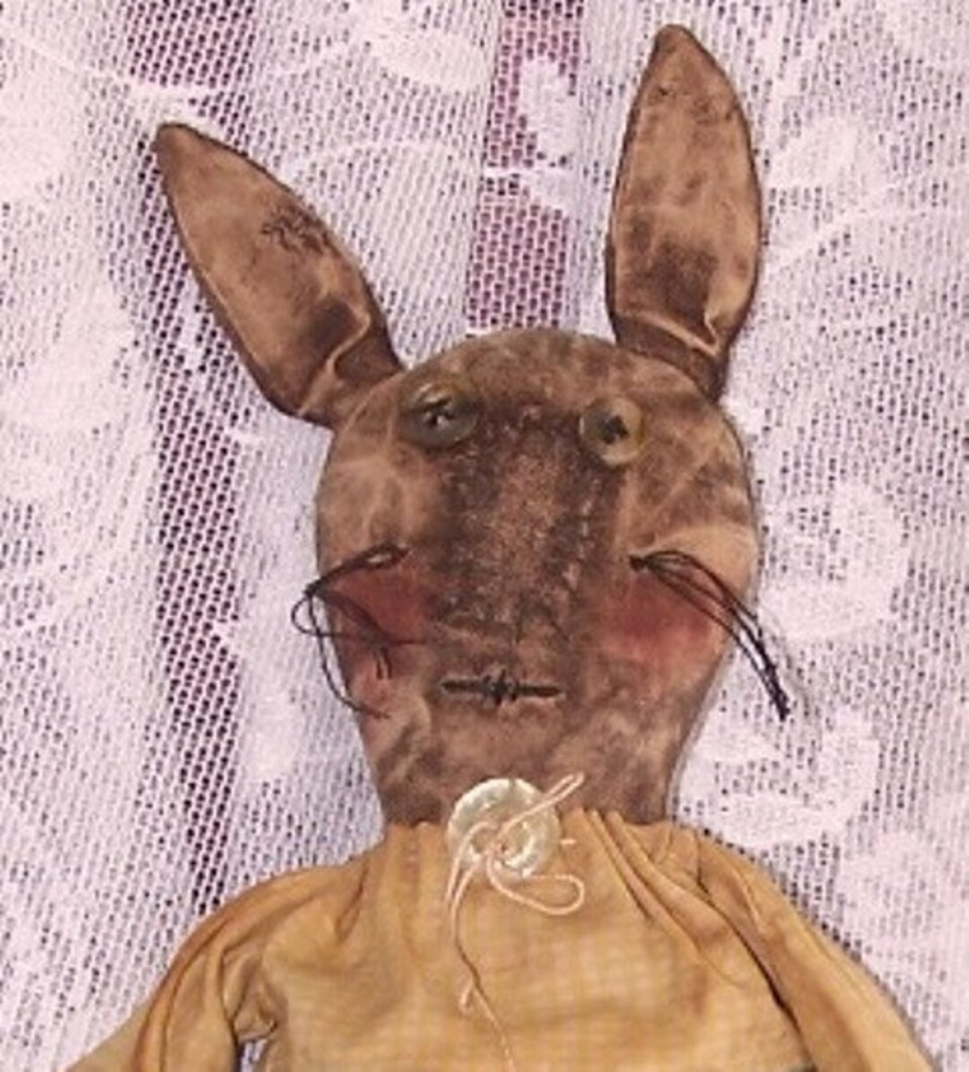 Instant Download PRIMITIVE RABBIT PATTERN Epattern Quick and Easy to ...