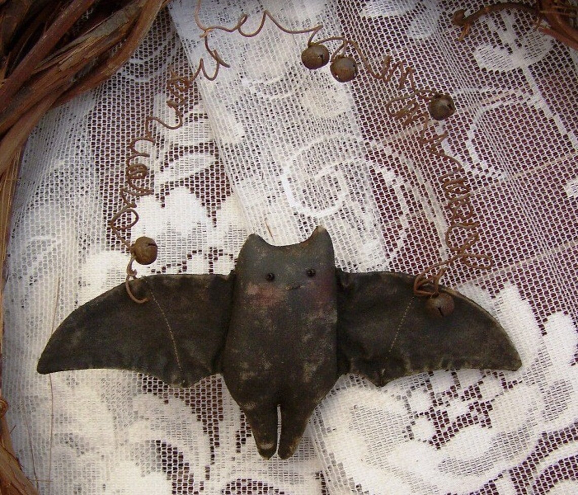 Instant Download PRIMITIVE BAT Ornament PATTERN Epattern Easy - Etsy