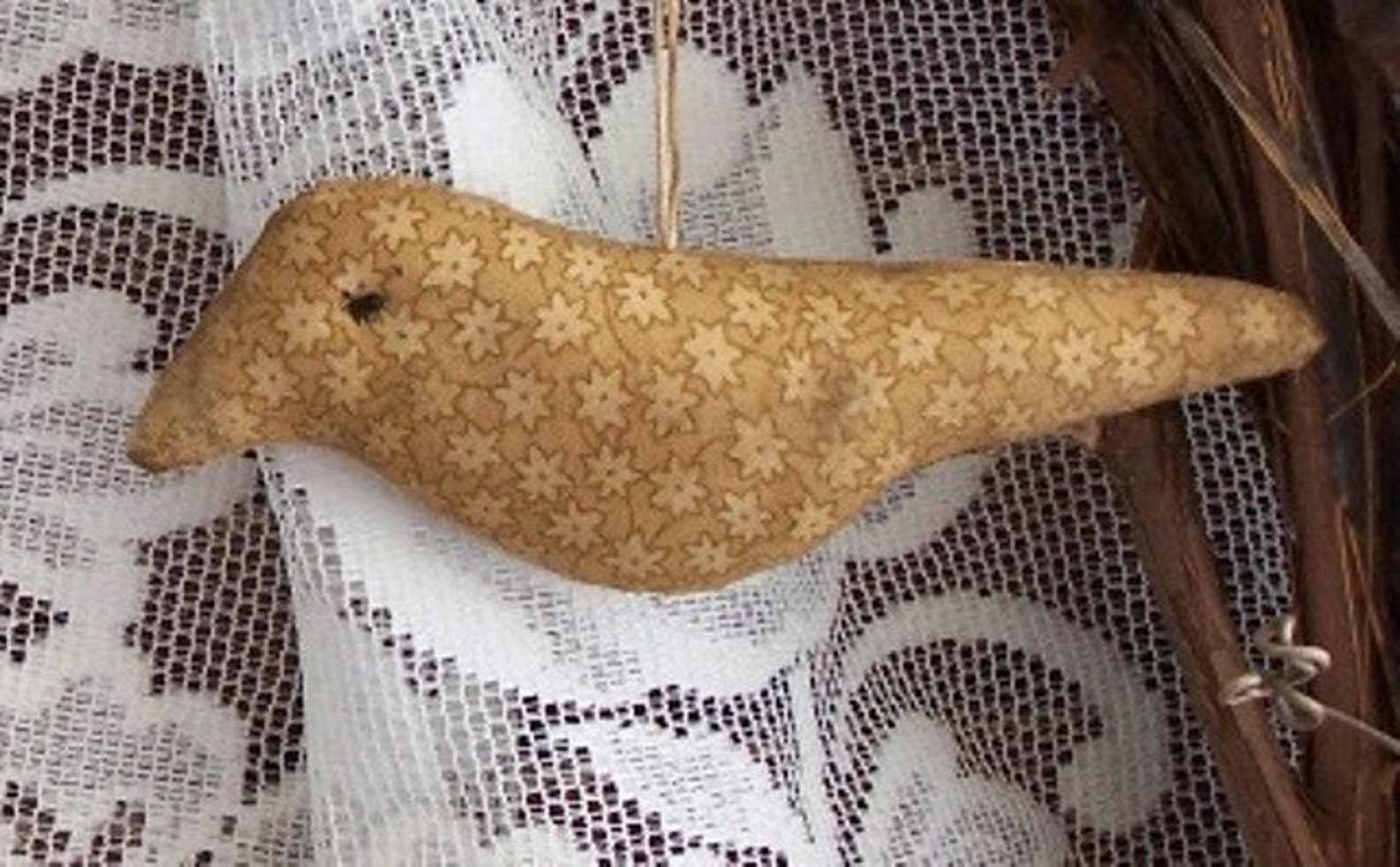 Instant Download Prim BIRD ORNIE PATTERN Easy to Make Ornament Epattern ...