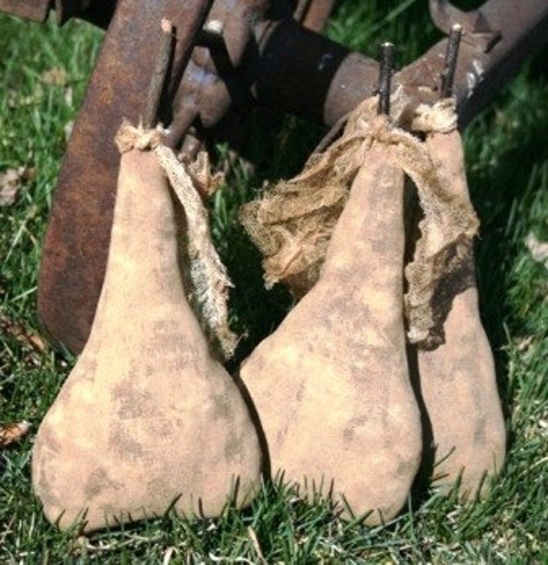 Instant Download Primitive PEAR Bowl Filler PATTERN Fun Quick Easy ...