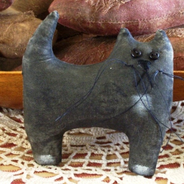 Primitive Cat Doll - Etsy