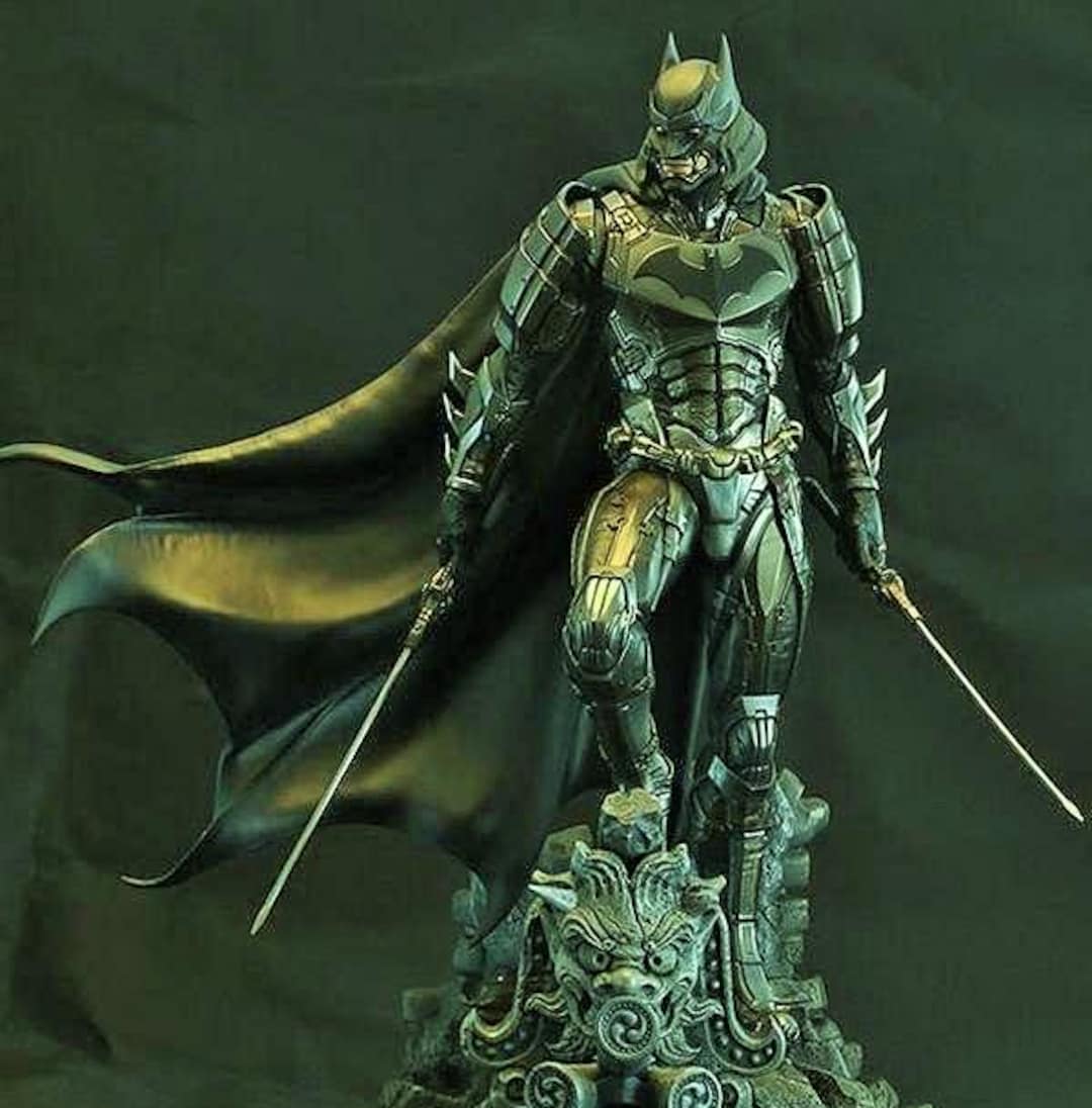 Marvel Amazing Batman Samurai Statue Avengers Superhero STL File ...