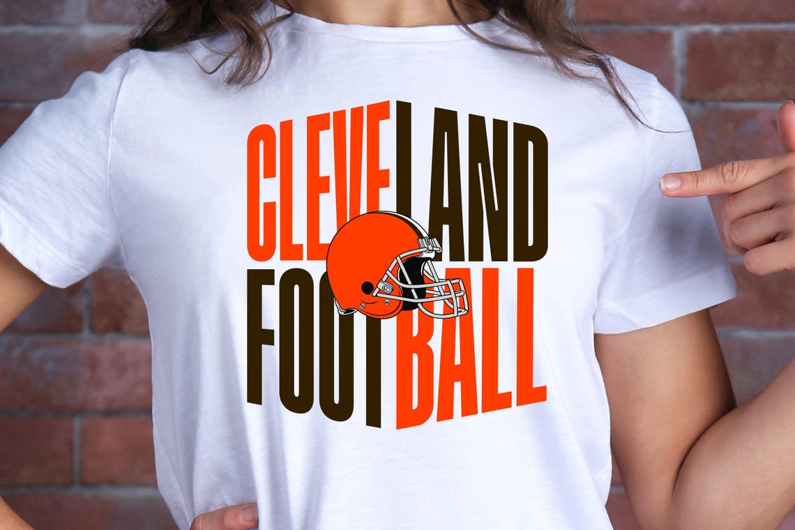 Cleveland Svg, Cleveland Football Svg, Football Team Svg, Svg for ...