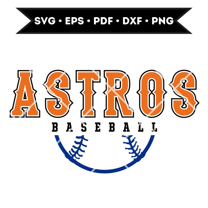 Astros Svg - Etsy