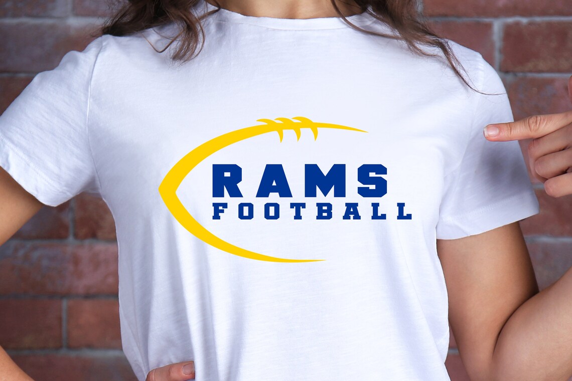 Rams Football SVG, Rams Svg, Rams Shirt Svg, Rams Mascot Svg, Rams Mom ...