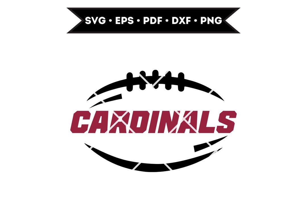 Cardinals Svg, Cardinal Football, Cardinals Shirt Svg, Cardinals Mascot ...