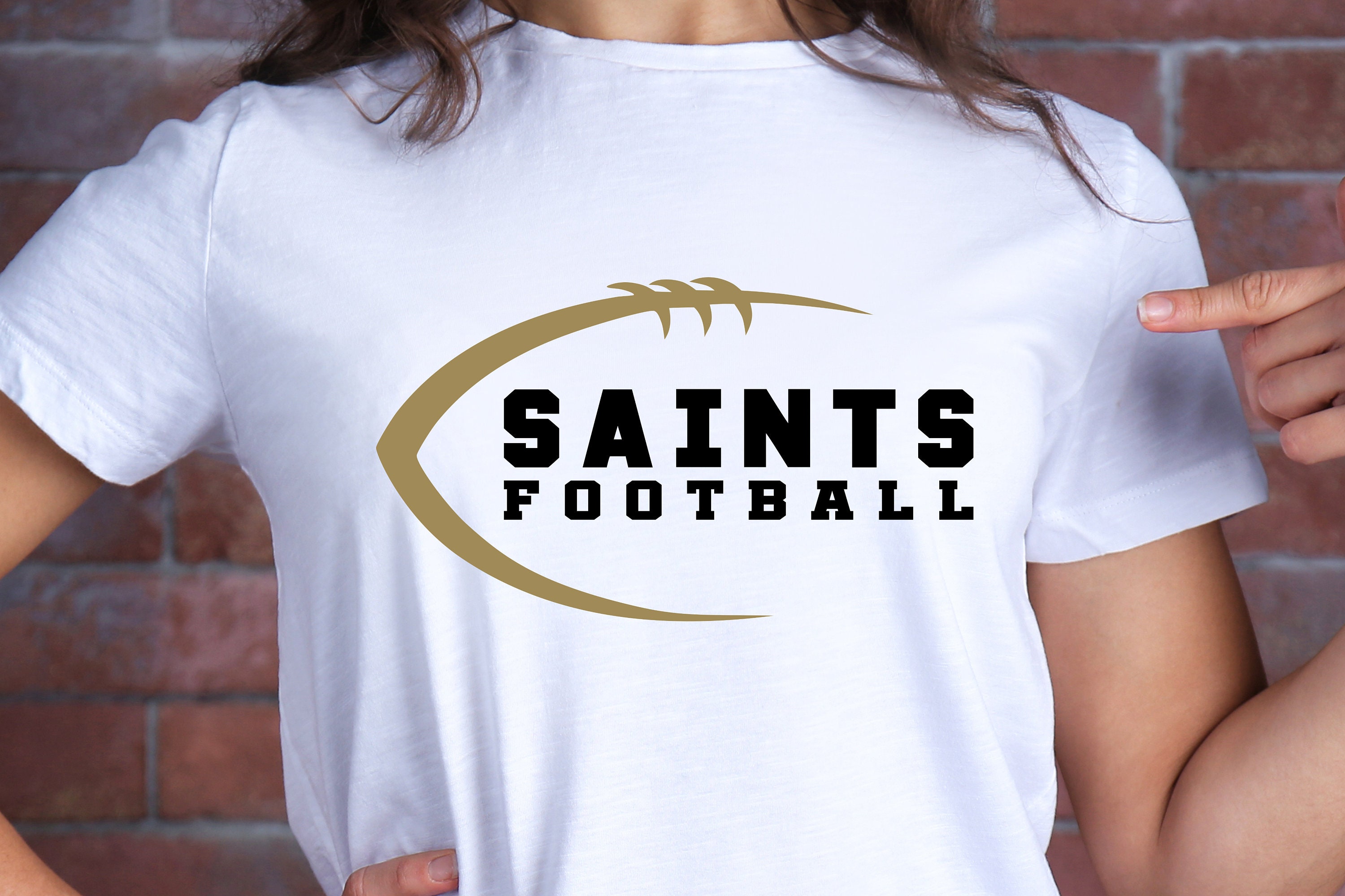 Saints Football SVG, Saints Svg, Saints Shirt Svg, Saints Mascot Svg, Saints Mom Svg, Digital ...