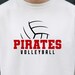 Volleyball Svg, Pirates Volleyball Svg, Pirates Svg, Volleyball Team ...