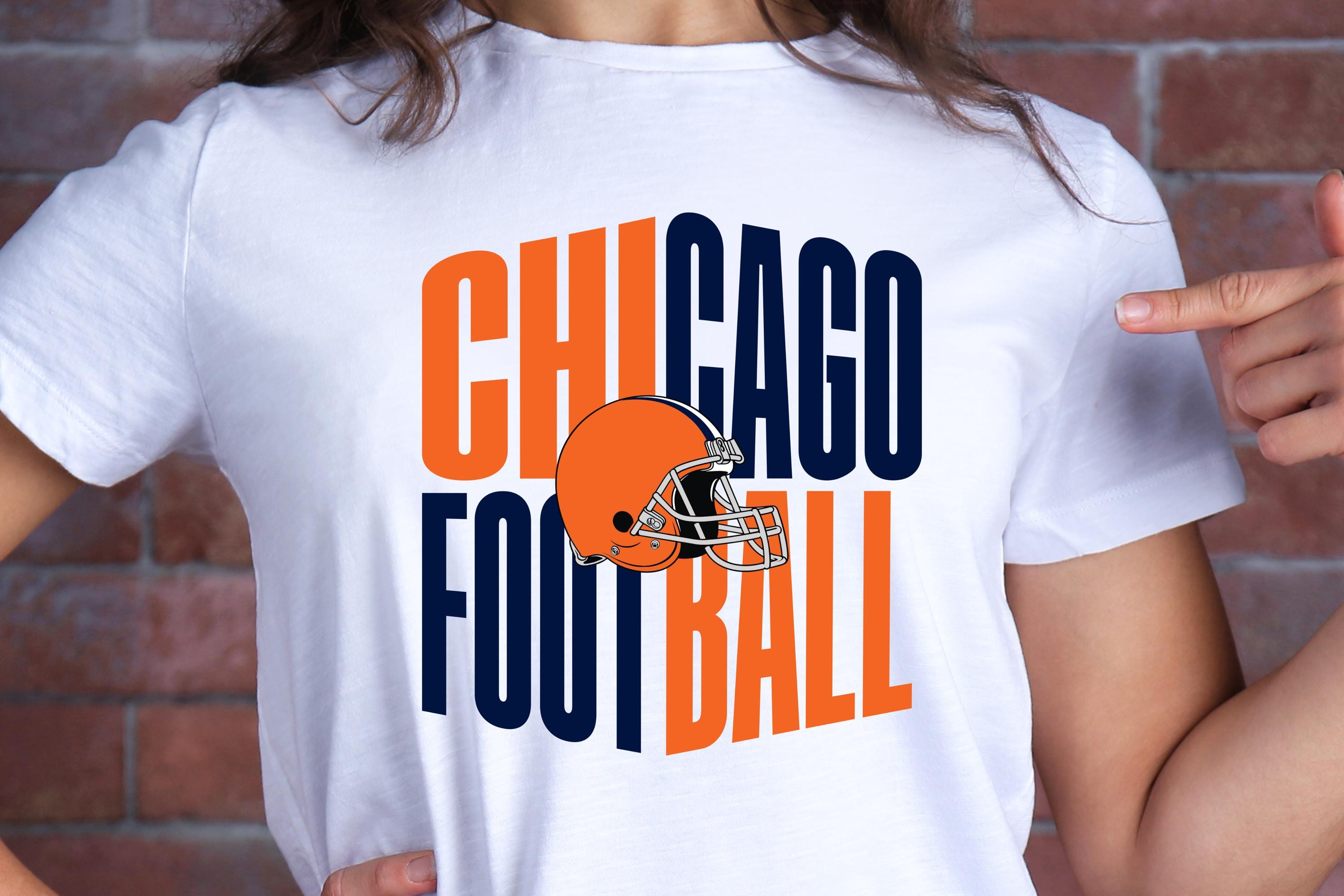 Chicago Svg, Chicago Football Svg, Football Team Svg, Svg for Cricut ...