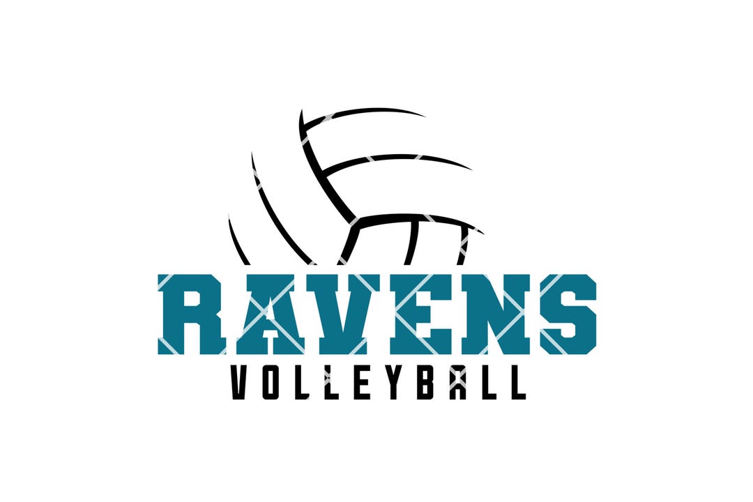 Volleyball Svg, Ravens Volleyball Svg, Ravens Svg, Volleyball Team ...